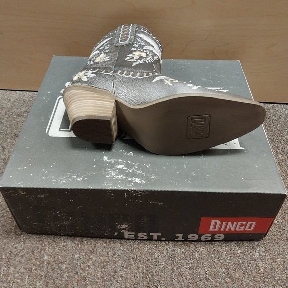 dingo | Shoes | Dingo Primrose Embroidered Short Western Cowboy Boots ...